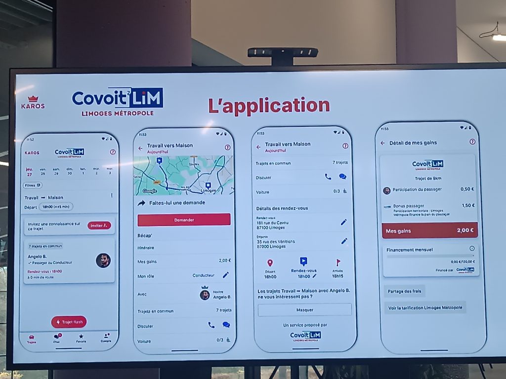 Covoit’LiM : l'application de covoiturage de Limoges Métropole - Kaolin ...